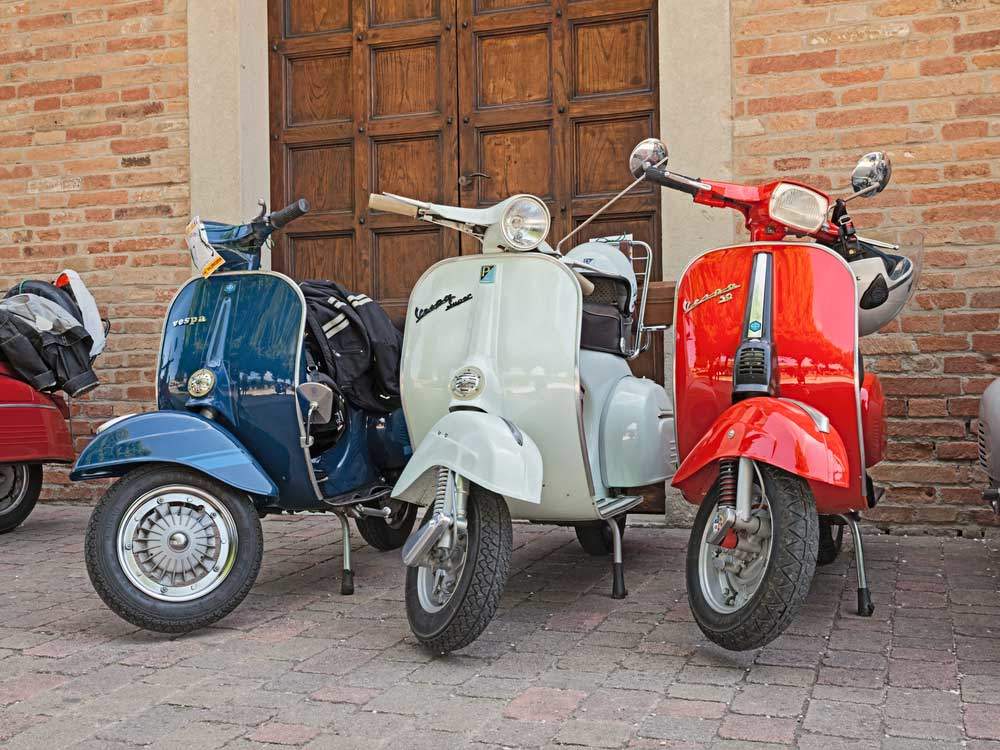 The History of Piaggio Scooters